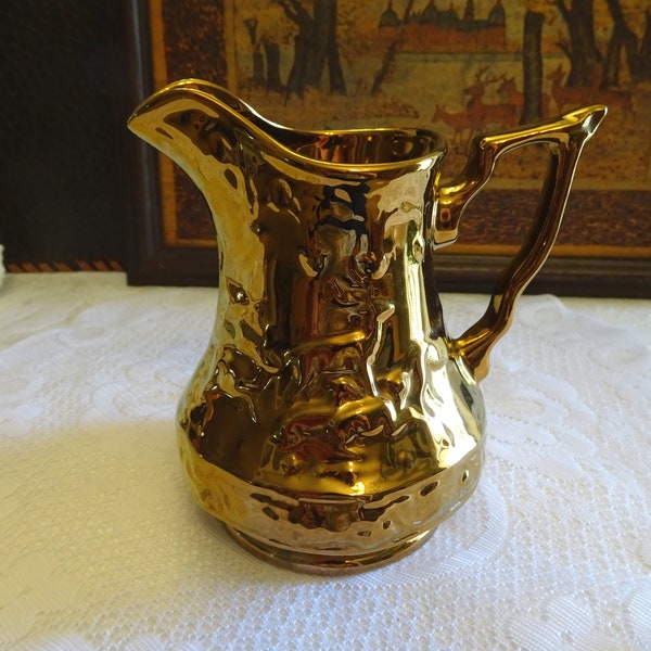 Lusterware Pitcher - Etsy