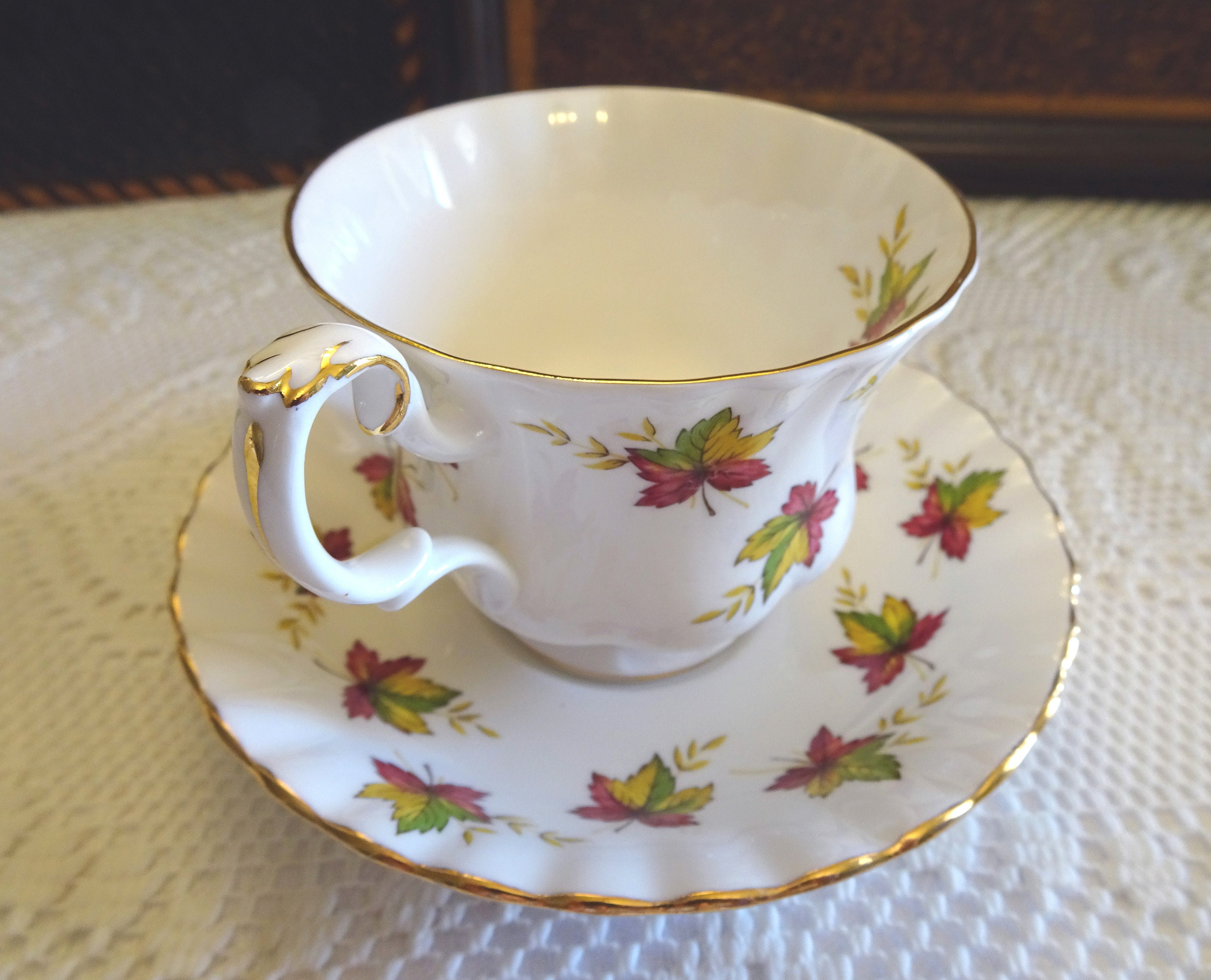 Royal Albert Canada Tea Cup and Saucer From Sea to Sea Made in England ...