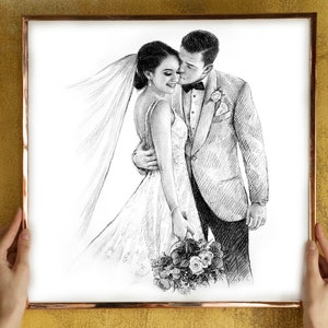 Boyfriend Valentine's Day Gift Boyfriend Gift Personalized Portrait ...