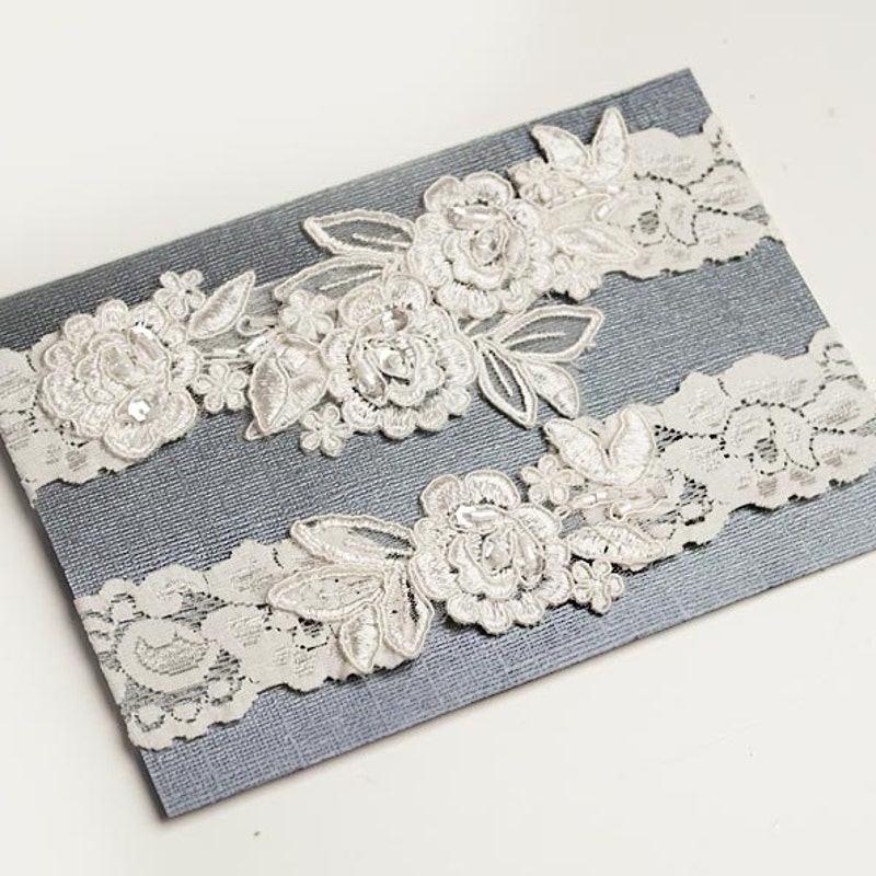 Lace Wedding Garter - Etsy