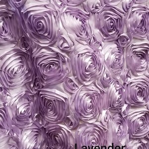 3D Floral Satin Rosette Backdrop,multi Color,dusty Pink Flower Photo ...