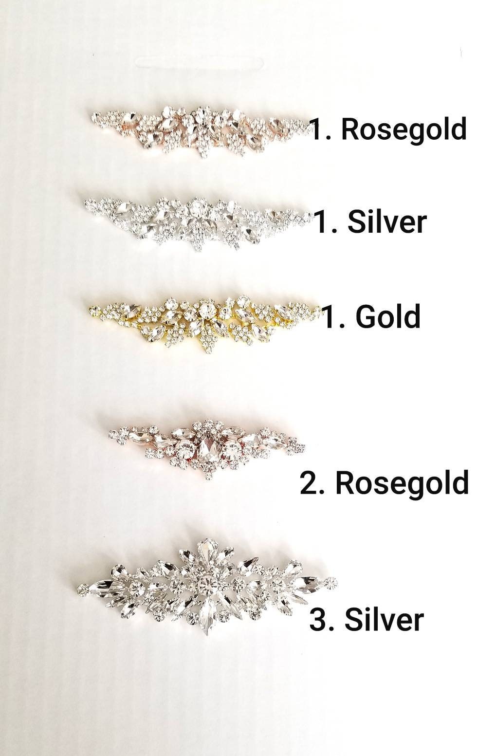Wedding Veil Rose Gold Veil With Crystal Combcolor Veil for - Etsy