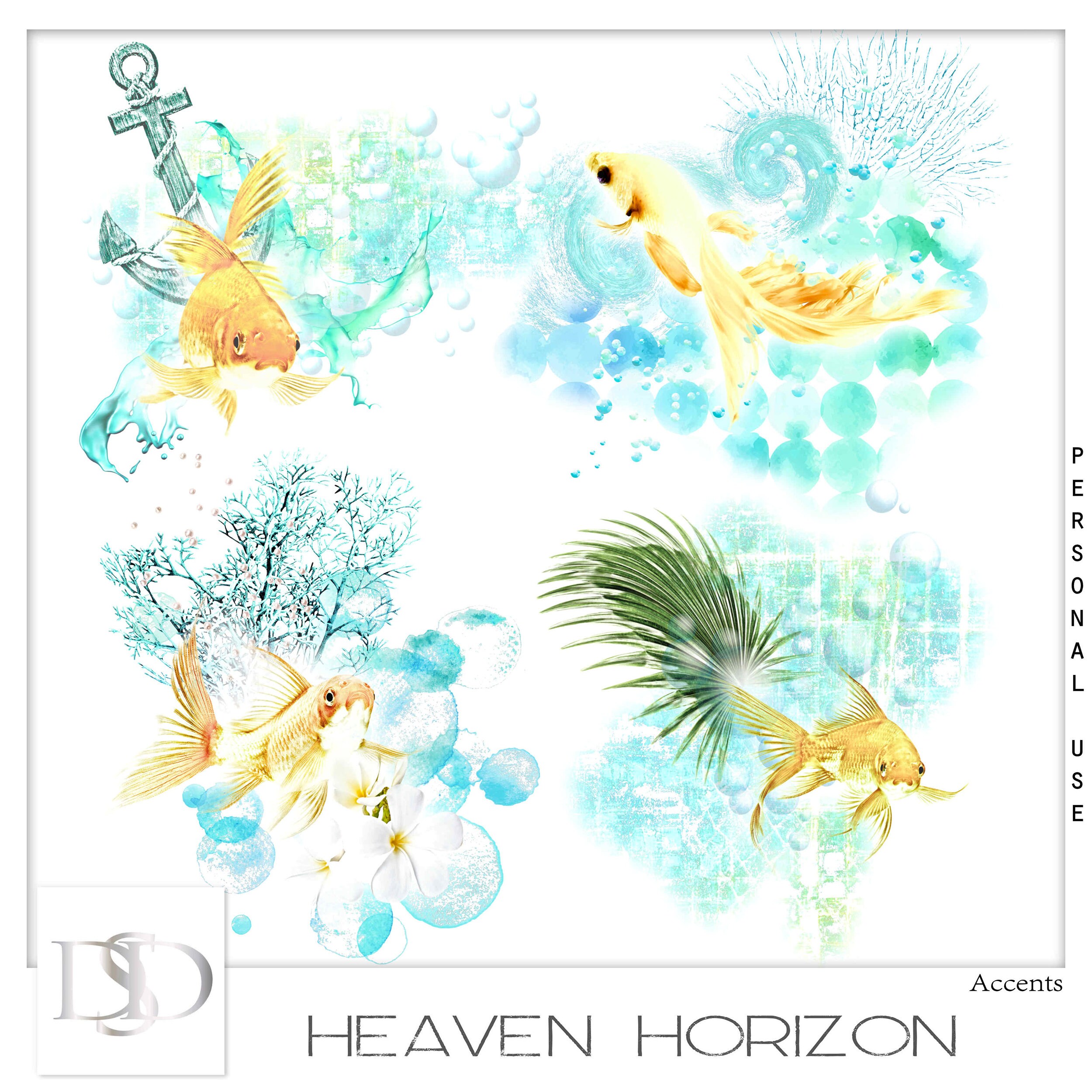 Heaven Horizon - Digital Scrapbooking Collection - Scrapbook ...