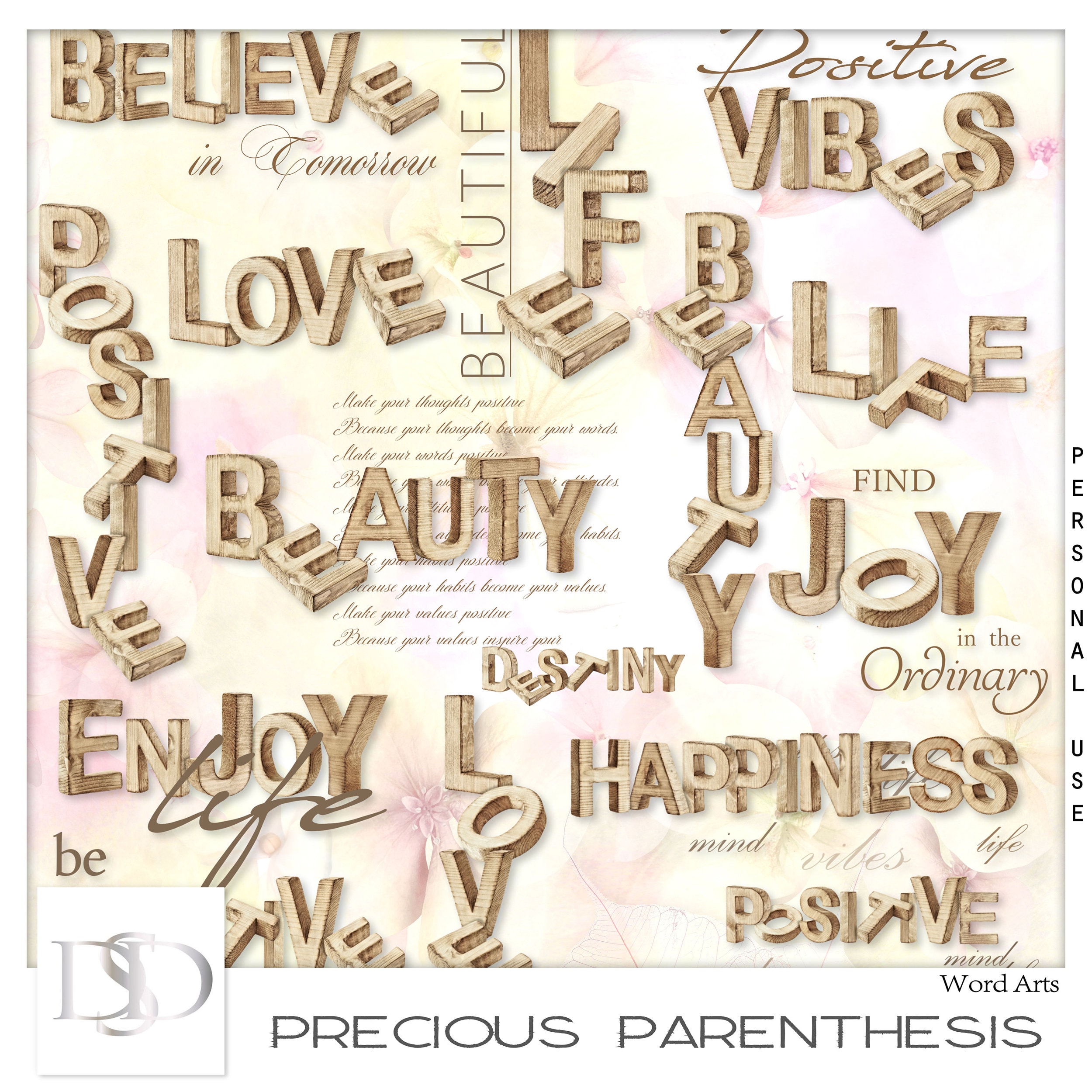 Precious Parenthesis - Digital Scrapbooking Collection - Winter ...