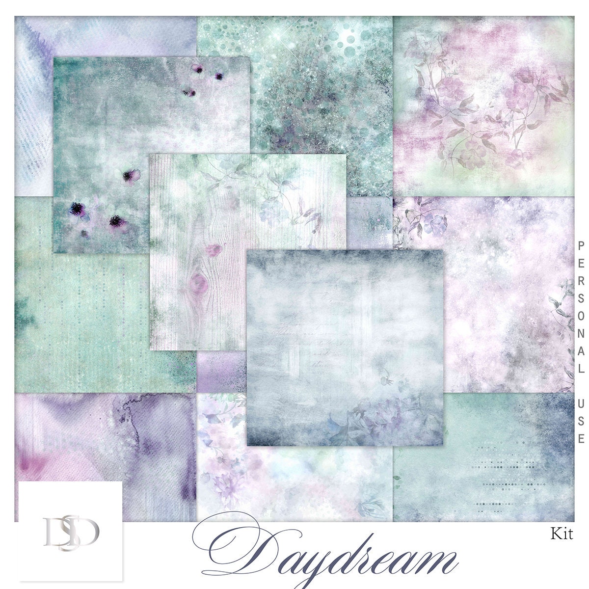 Daydream - Digital Scrapbooking Collection - Scrapbook - Imprimable - Etsy