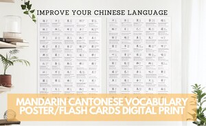 Chinese Places Flashcards Printable Chinese Flashcards for Kids ...