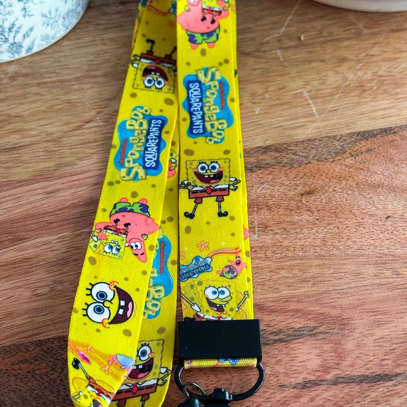 Spongebob Keychain - Etsy