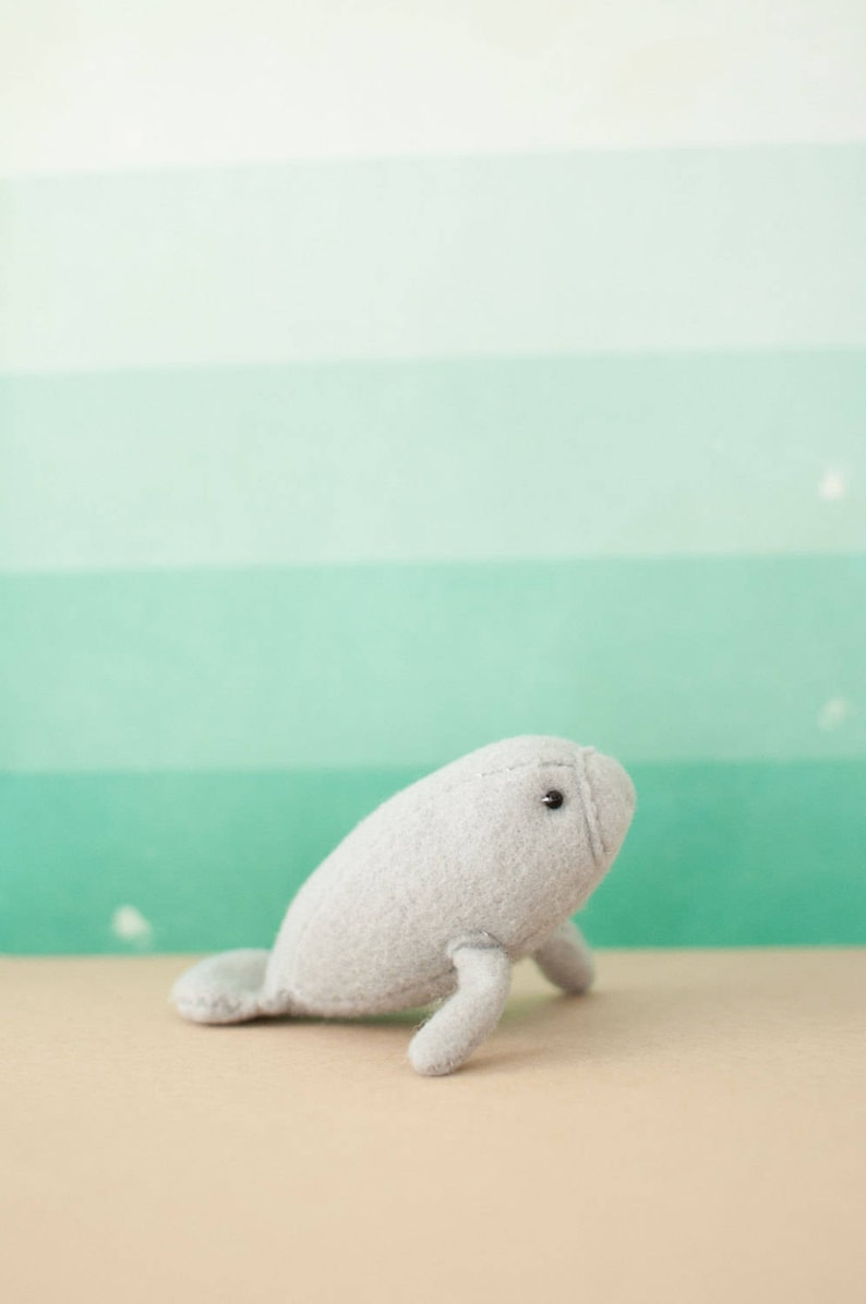 Delilah the Manatee Sewing Pattern DIY Stuffed Animal - Etsy UK