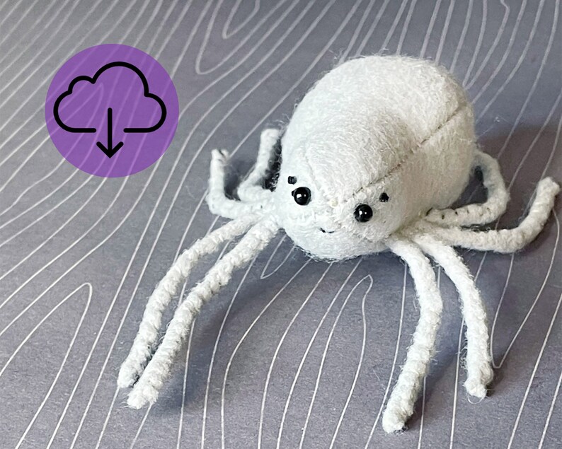 Gomez the Spider Sewing Pattern, Instant Download PDF, Halloween Diy ...