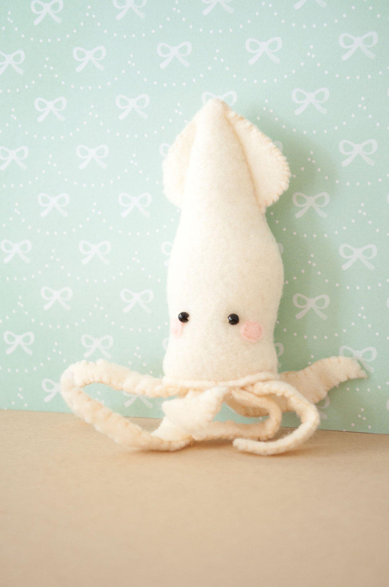 Umi the Squid Sewing Pattern, Instant Download PDF Stuffed Sea Creature ...