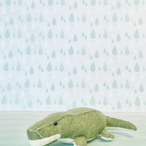 Alexander Alligator PDF Sewing Pattern - Diy Alligator Plushie, Felt ...