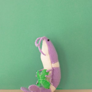 Louie the Shrimp PDF Pattern - Downloadable Shrimp Hand Sewing Pattern ...