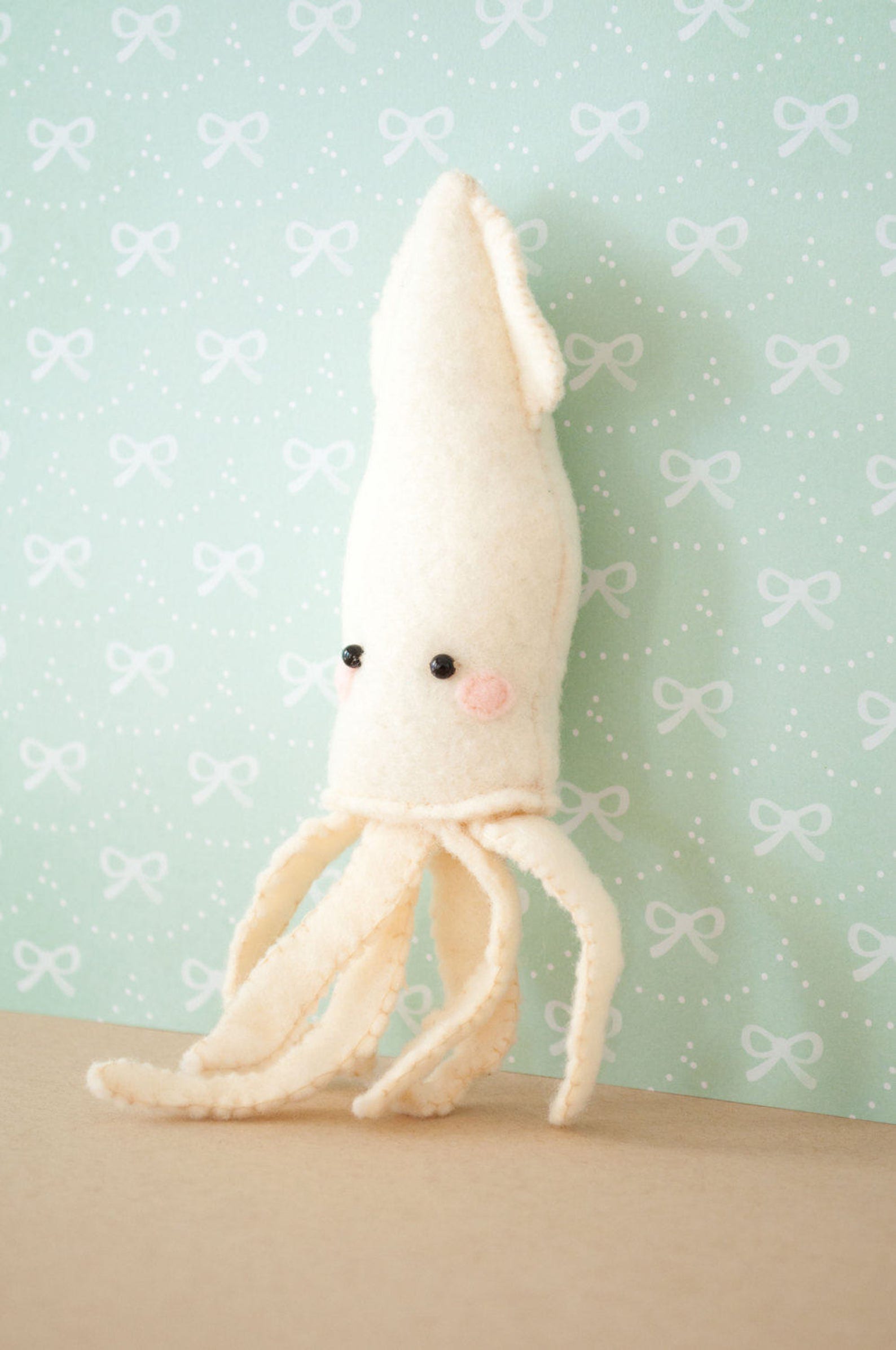 Umi the Squid Sewing Pattern, Instant Download PDF Stuffed Sea Creature ...