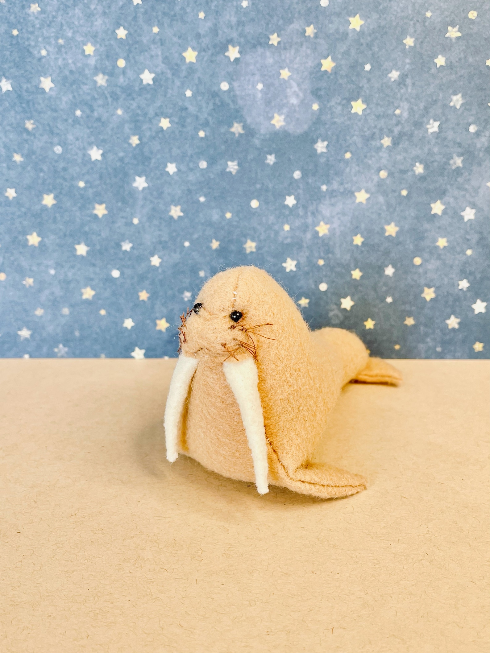 William Walrus PDF Sewing Pattern - Diy Walrus Softie, Arctic Plushie ...