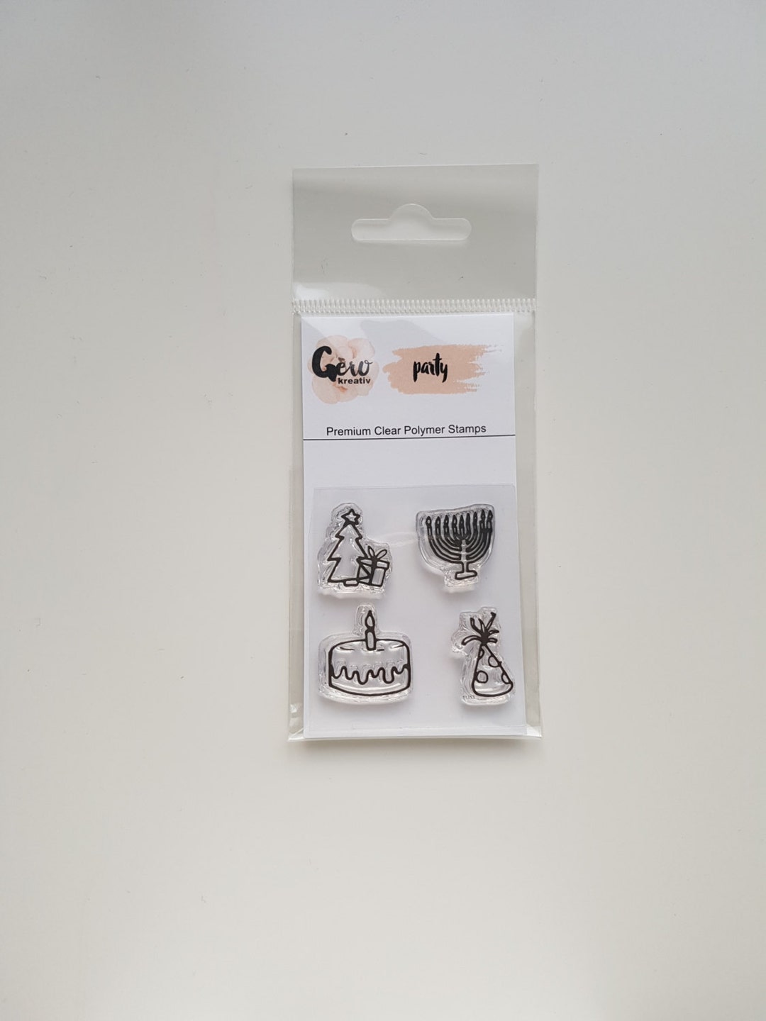 Clear Stamps_ Mini _ Party _ 020 - Etsy