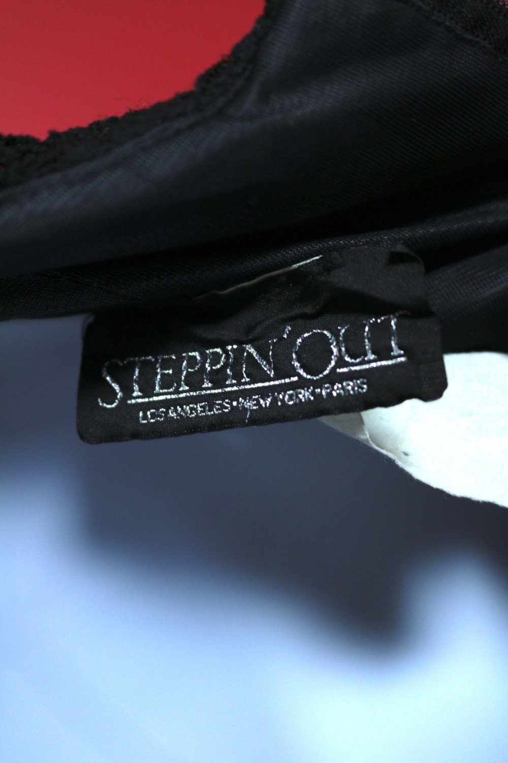 LBD Little Black Dress Form Fitting Knit With Satin Shoulder - Etsy