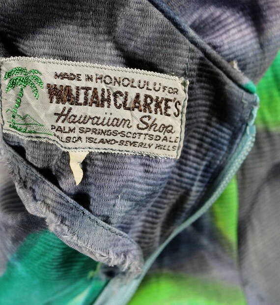 Waltah Clarke Hawaiian Dress - Gem