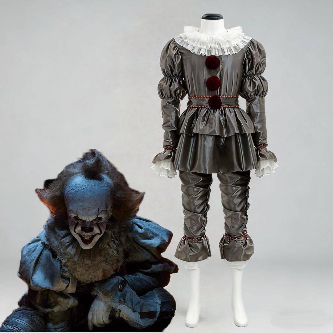 Pennywise Costume,pennywise Cosplay,it Costume Set,men's Cosplay,it ...