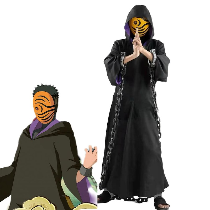 Naruto Tobi Cosplay - Etsy
