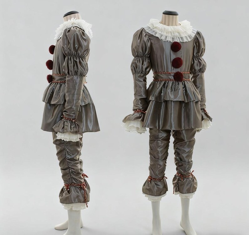 Pennywise Costume,pennywise Cosplay,it Costume Set,men's Cosplay,it ...