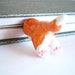 Orange Cat Bookmark Ginger Tabby Polymer Clay Cat Funny - Etsy