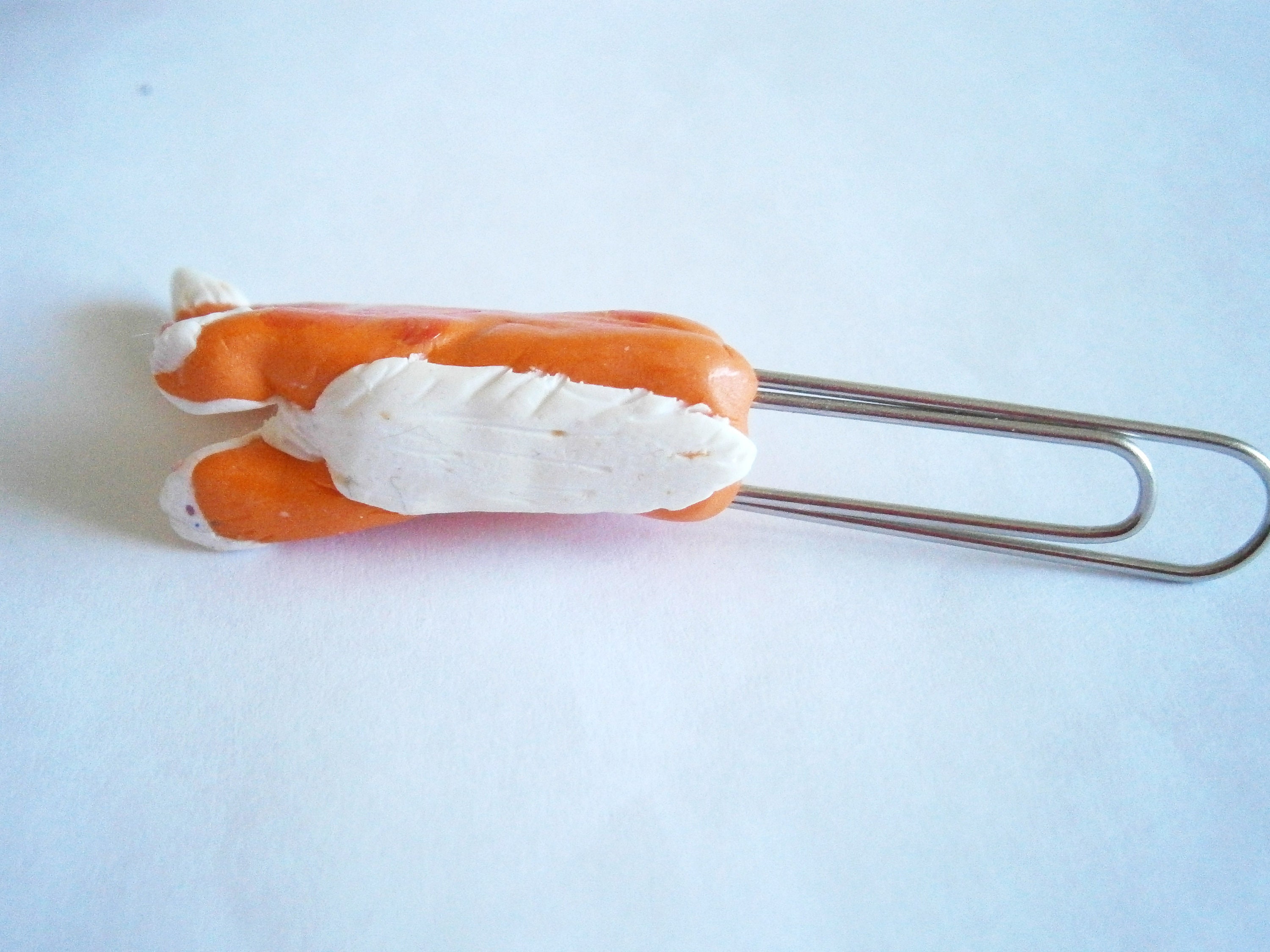 Orange Cat Bookmark Ginger Tabby Polymer Clay Cat Funny - Etsy