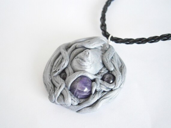 Goddess Necklace Pagan Goddess Pendant Gemstone Jewelry - Etsy