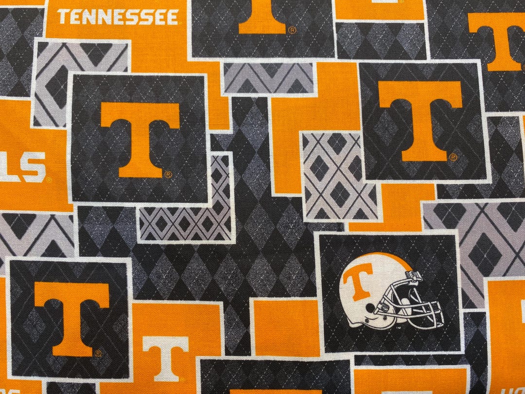 TENNESSEE VOLS Ncaa 45" Cotton Fabric Sykel Enterprises - Etsy