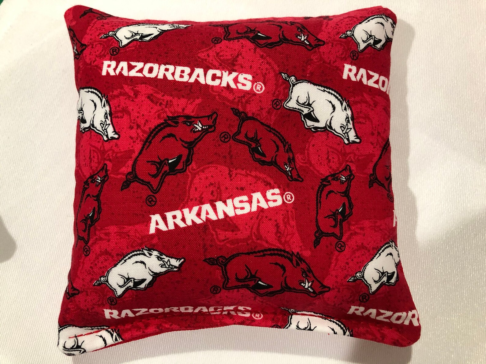 ARKANSAS RAZORBACKS 8 Cornhole Bags Bean Toss 4 Of Each Print | Etsy