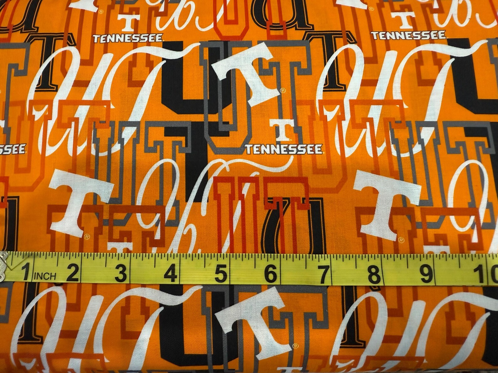 TENNESSEE VOLS Ncaa 45" Cotton Fabric Sykel Enterprises - Etsy