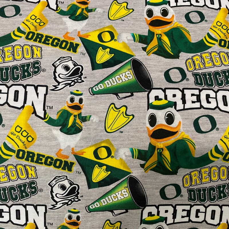 Oregon Ducks Fabric - Etsy