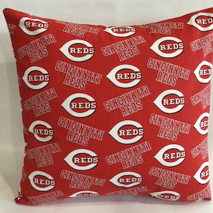 CINCINNATI REDS 18" Envelope Pillow W/insert - Etsy