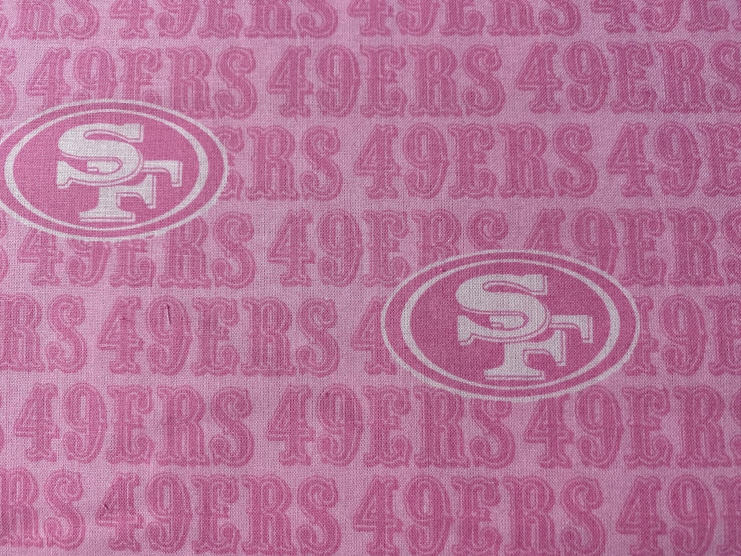 San Francisco 49ers Cotton Fabric - 60" Wide - NFL Team - Etsy