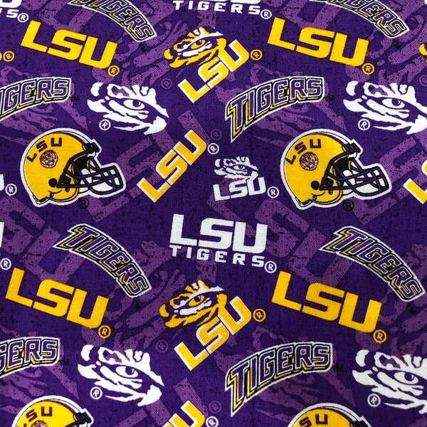 Lsu Fabric - Etsy