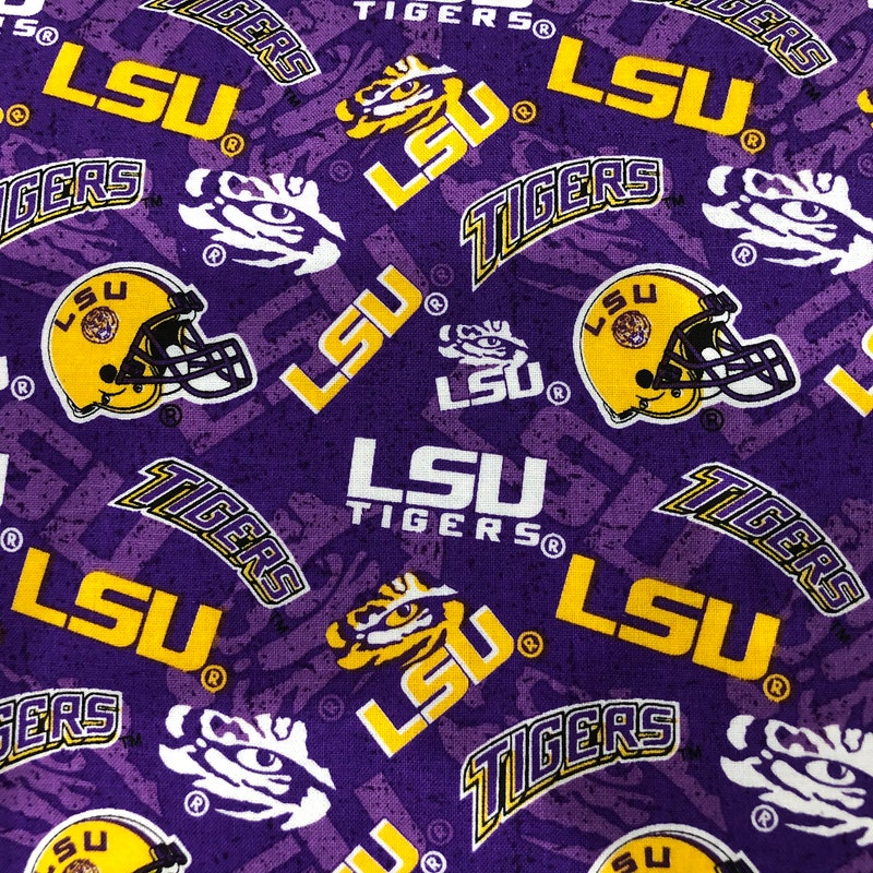 Lsu Fabric - Etsy