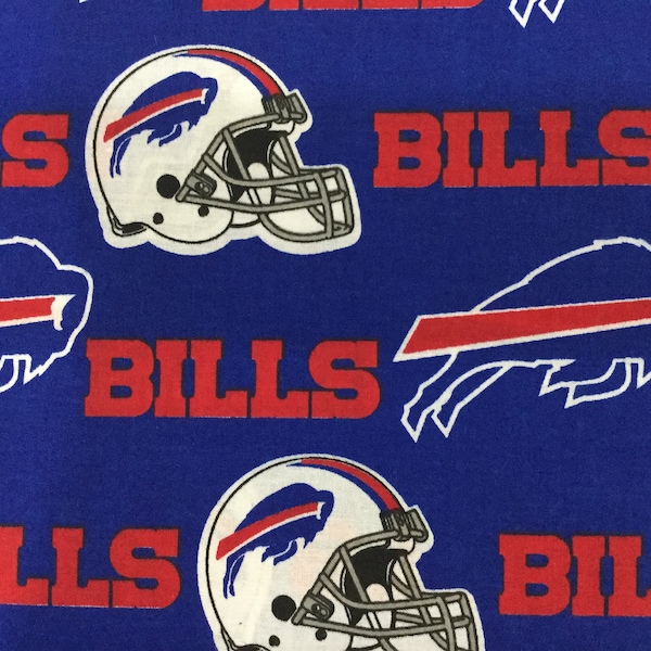 Buffalo Bills Fabric by the Yard - Etsy
