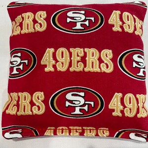 San Francisco 49ers 8 Cornhole Bags Bean Toss 4 of Each Print 2 Sides ...
