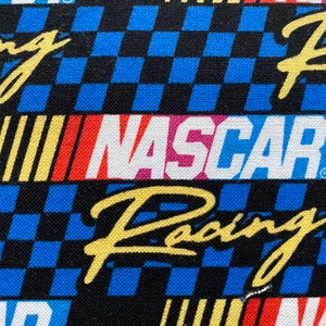 NASCAR Racing 45" Wide Cotton Fabric by the Yard by the 1/2 Yard - Etsy