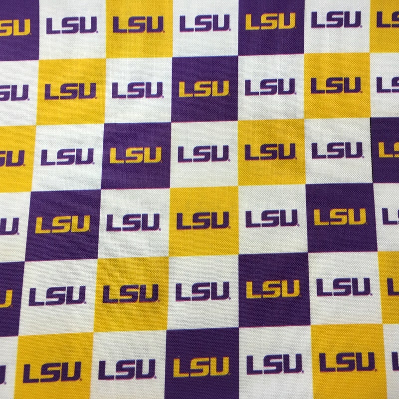 Lsu Fabric - Etsy