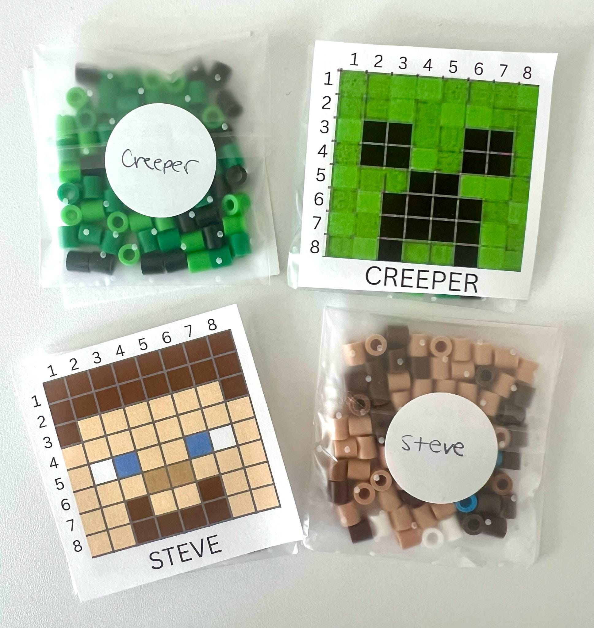Minecraft Perler Perler Steve