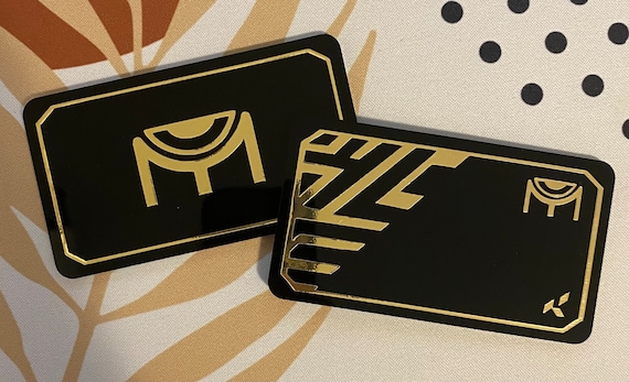 Chamber Card Valorant Riot Games Cosplay Prop Costume - Etsy