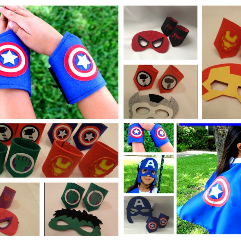 Superhero Headband - Etsy