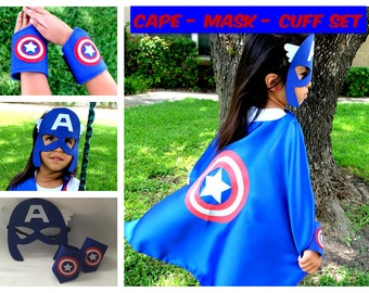 Captain America Cape - Etsy