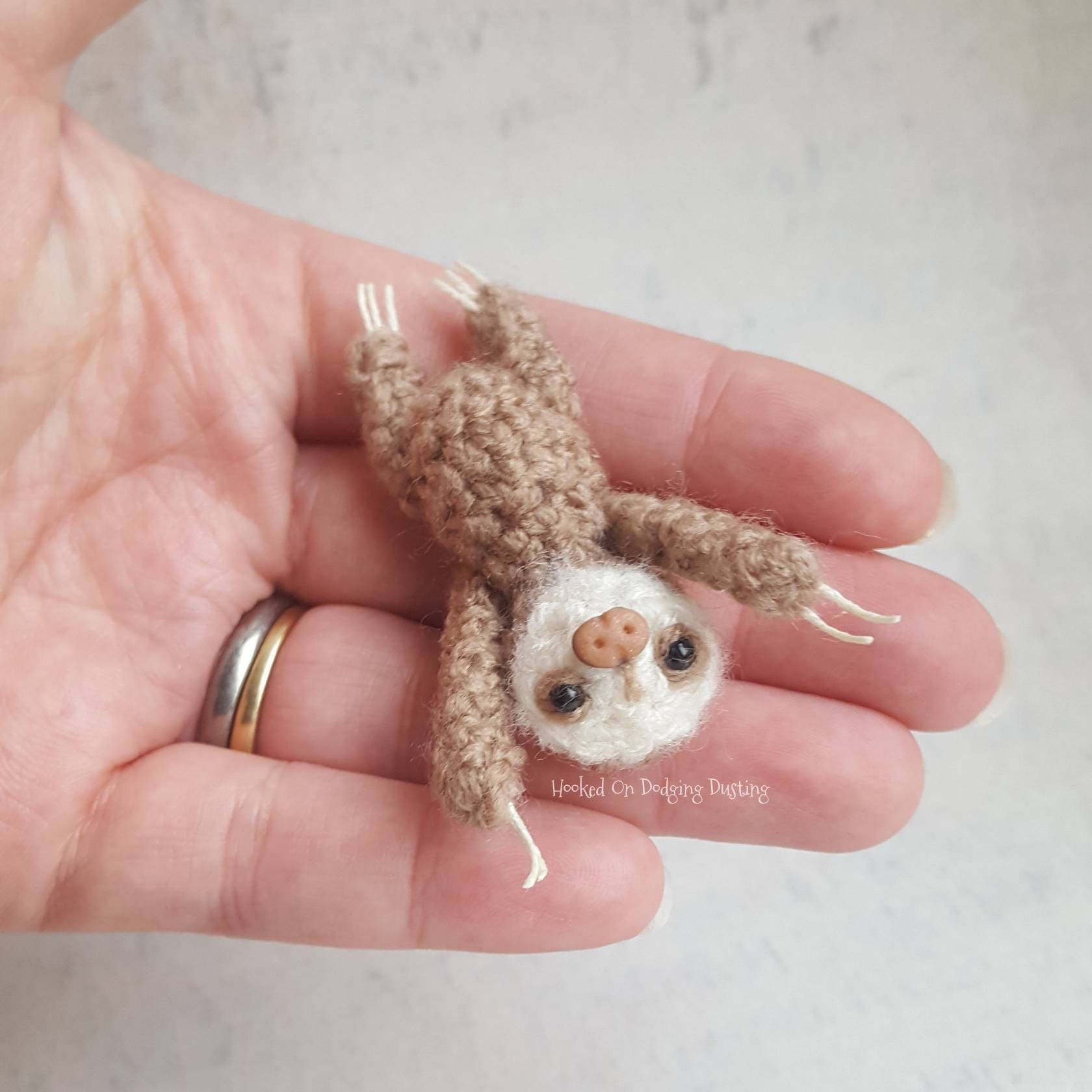 Miniature sloth baby sloth sloth sloth lover two toed | Etsy