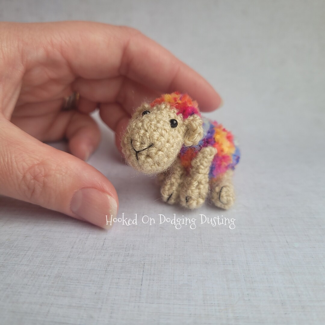 Miniature Sheep, Lamb Miniature, Sheep Plush, Rainbow Sheep, Kawaii ...