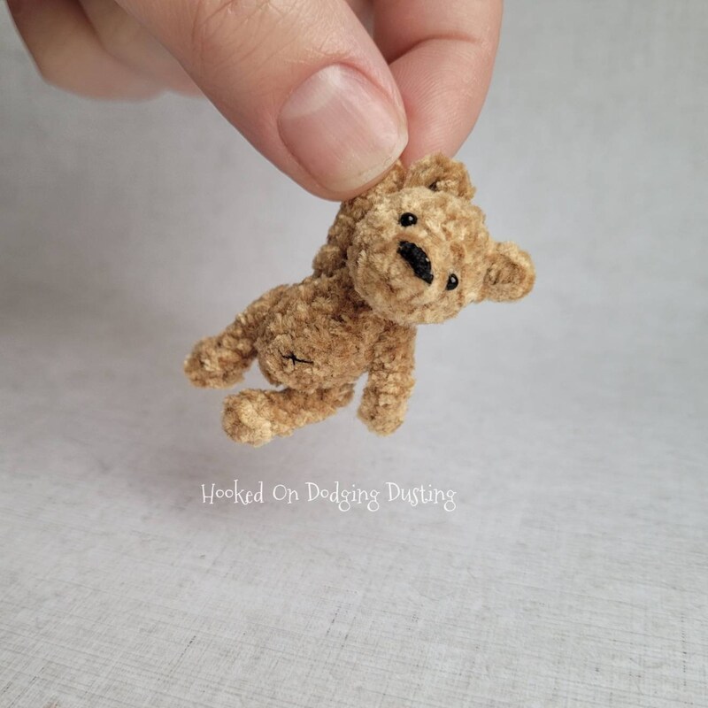 Dolls House Miniature Teddy Bear - Etsy UK