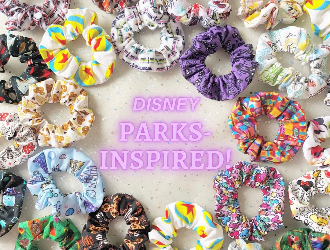 Disney Parks Scrunchies - Discount Code in Description! - Etsy
