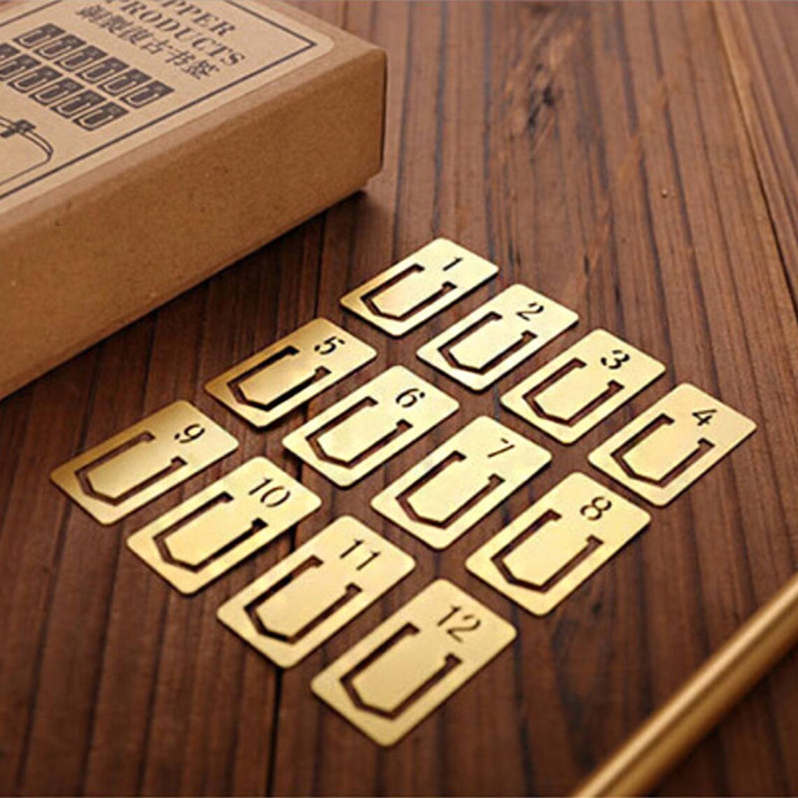 12 Pcs Of 1 12 Number Bookmark Set Metal Paperclip Book Line Etsy 12 Pcs Of 1 12 Number Bookmark Set Metal Paperclip Book Line Etsy