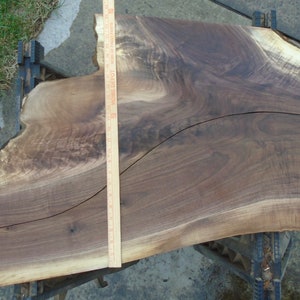 Black Walnut Live Edge Slab Kiln Dried Epoxy River Table Set Fancy ...