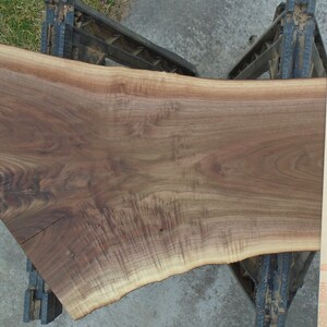 Black Walnut Live Edge Slab Kiln Dried Fancy Tiger Grain End Table ...